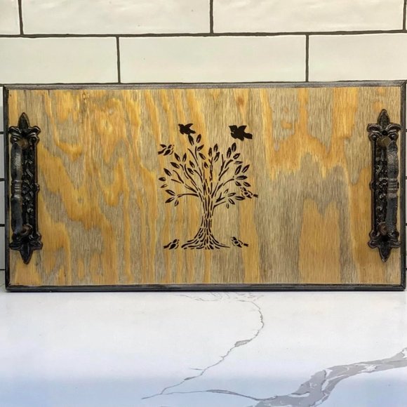 Accents | Handmade Tree Of Life Two Tone Tray Wall Decor Regular ...